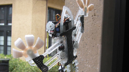 [Video] "Stickybot", el robot que trepa paredes y ventanas - Cooperativa.cl