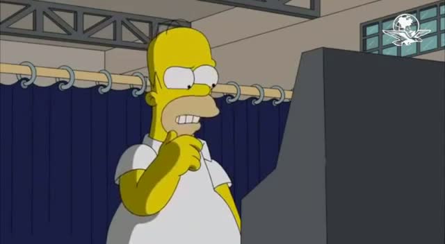 [Video] Homero Simpson votó por Romney en elección de EE.UU ...