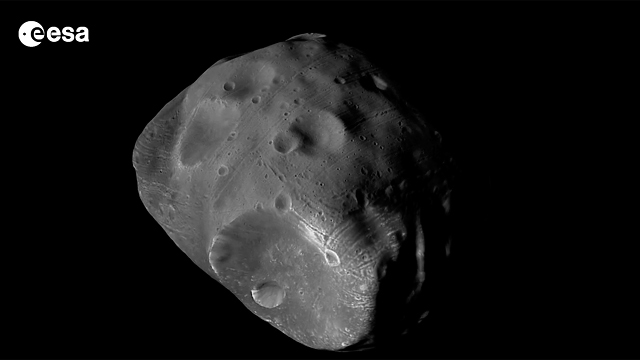 [Video] Animación muestra en 360º luna Fobos de Marte - Cooperativa.cl