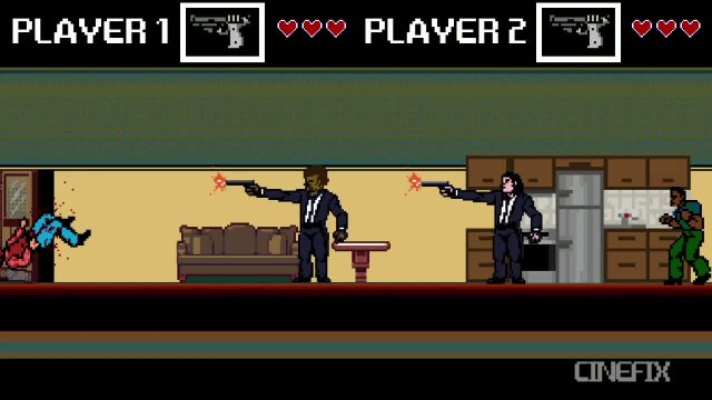 [Video] Así es "Pulp Fiction" en un juego de 8 bits - Cooperativa.cl