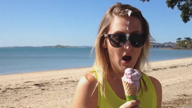 [Video] Exquisito helado se volvió asqueroso - Cooperativa.cl