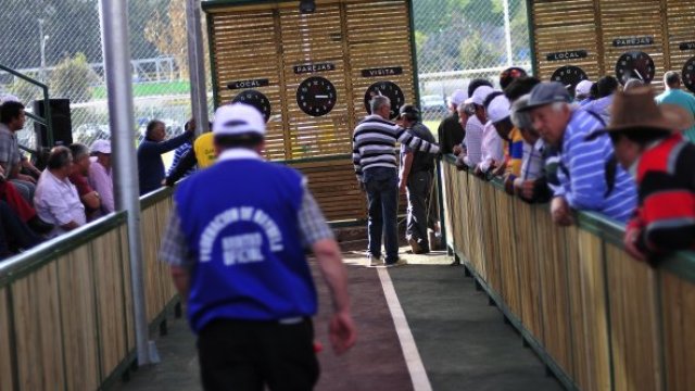 [Fotos] La inauguración del primer estadio de rayuela en Chile ...
