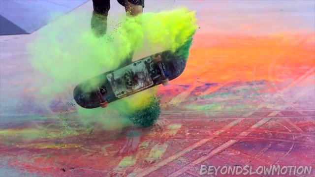 [Video] Skaters utilizan polvos de colores para realizar un impactante ...
