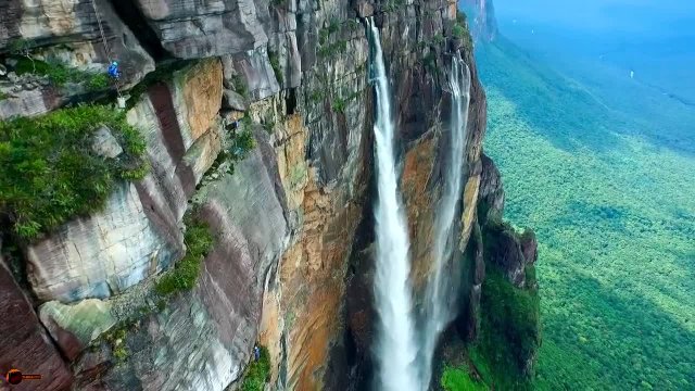 [Video] La increíble vista de la cascada más alta del mundo desde un ...