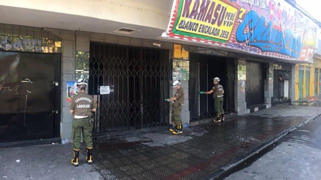 [Fotos] Investigan las causas del incendio que afectó a la discoteca ...