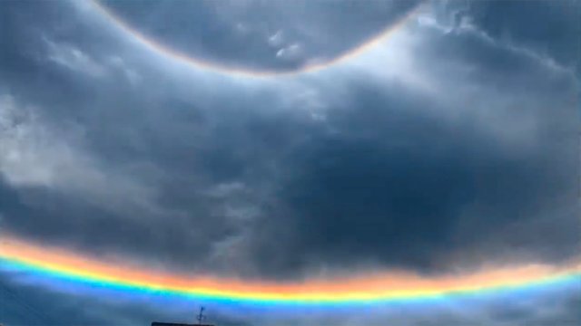 [Video] Un espectacular halo solar decoró el cielo en Argentina ...