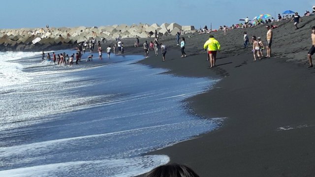 [Video] Así se vive el primer fin de semana de enero en la playa de ...