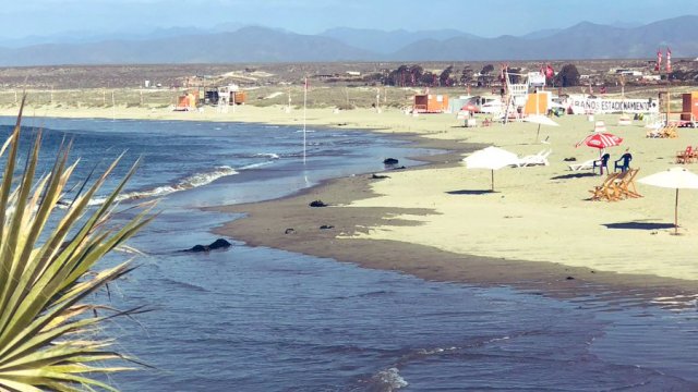 [Video] Subió la marea en la playa de Tongoy, zona bajo alerta de ...