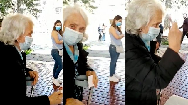 [Video] Emotivo momento: Doctora Gilda Gnecco votó en voz alta y en ...