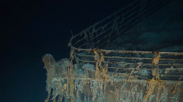 [Video] Registro en 8K muestra el estado actual del Titanic ...