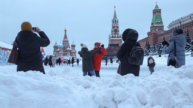 [Video] Moscú registra su mayor nevada del siglo XXI - Cooperativa.cl
