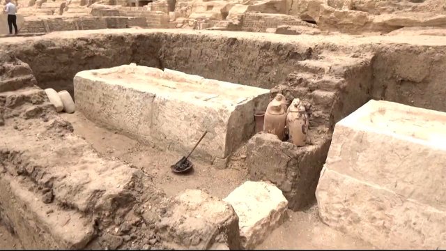 [Video] Egipto: Descubren talleres de embalsamamiento humano y animal ...