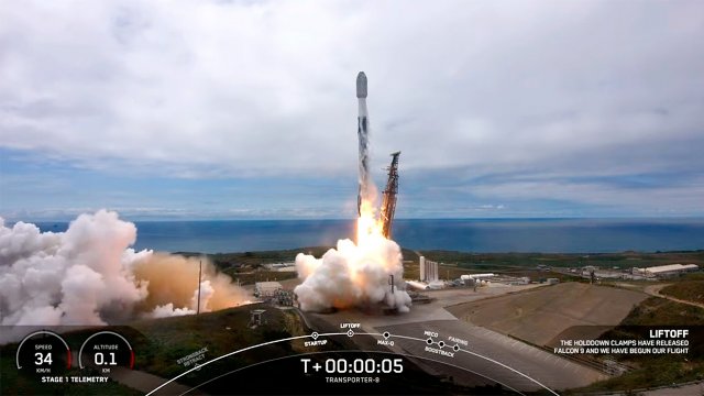 [Video] Cohete de Elon Musk llevó al espacio el FASat-Delta, nuevo ...