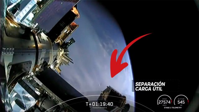 [Video] Así fue la separación del FASat-Delta del cohete de SpaceX ...