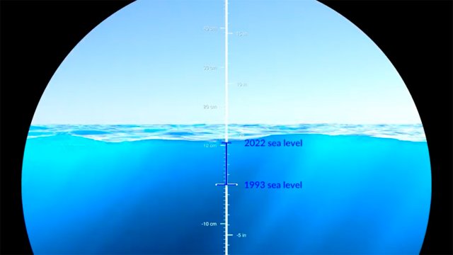 [Video] La NASA muestra cómo ha aumentado el nivel del mar en los ...