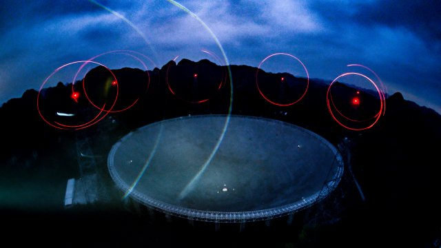 [Fotos] "Ojos del cielo": Así es el telescopio chino FAST - Cooperativa.cl