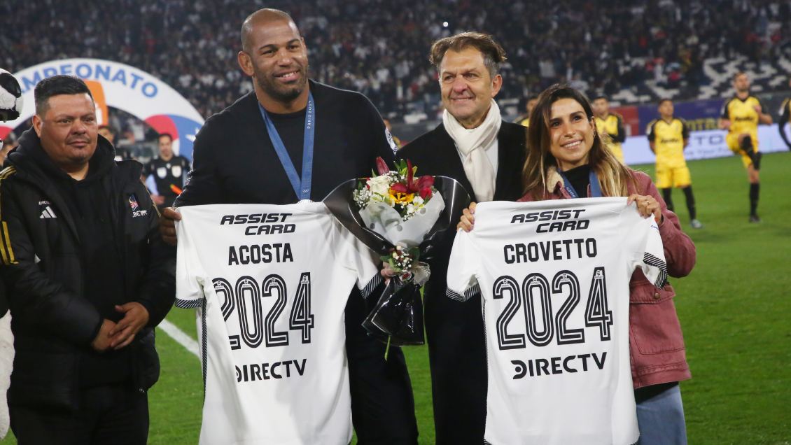 Colo Colo rindió homenaje a los medallistas Francisca Crovetto y ...