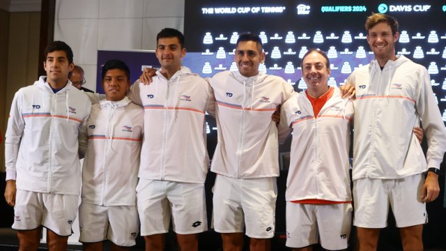 [Video] Equipo chileno anticipó su debut en el Grupo C de la Copa Davis ...