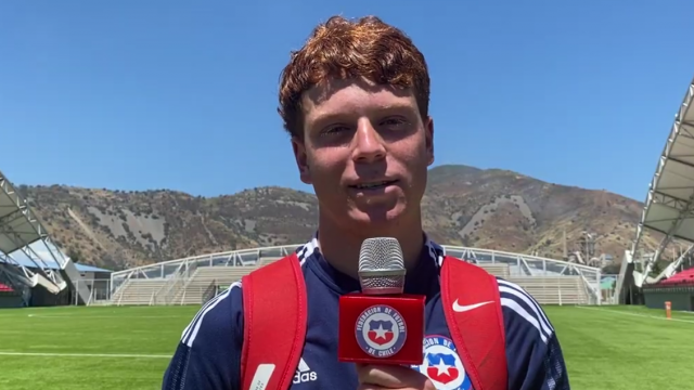 [Video] Seleccionado sub 18 Nickolas Pino: Es difícil venir desde EE.UU ...