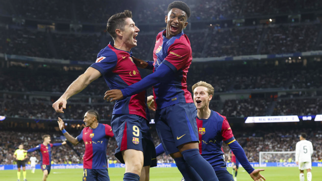 [Fotos] Lewandowski, Yamal y Raphinha lideraron la goleada de FC ...