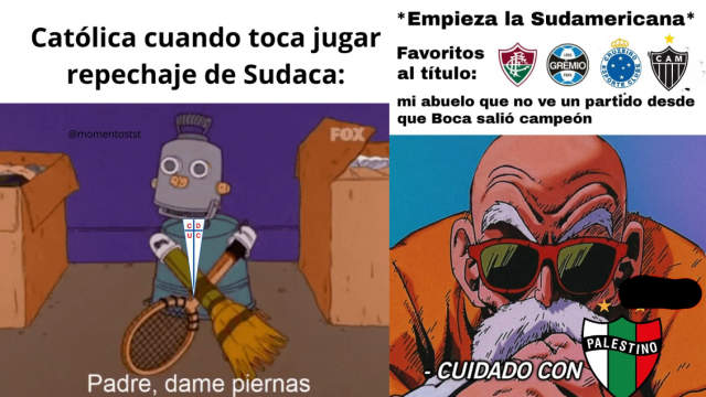 [Fotos] Los memes que dejó la eliminación de la UC en Sudamericana ante ...