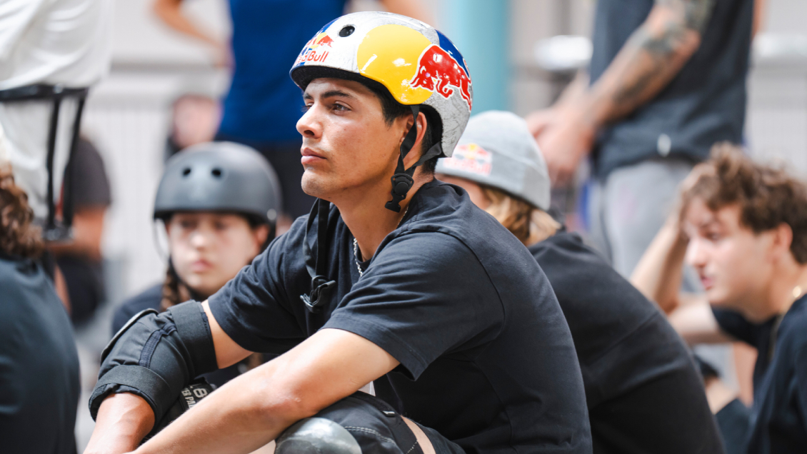 El skater Marcelo Jiménez llegó a Estonia a competir en la Simple ...