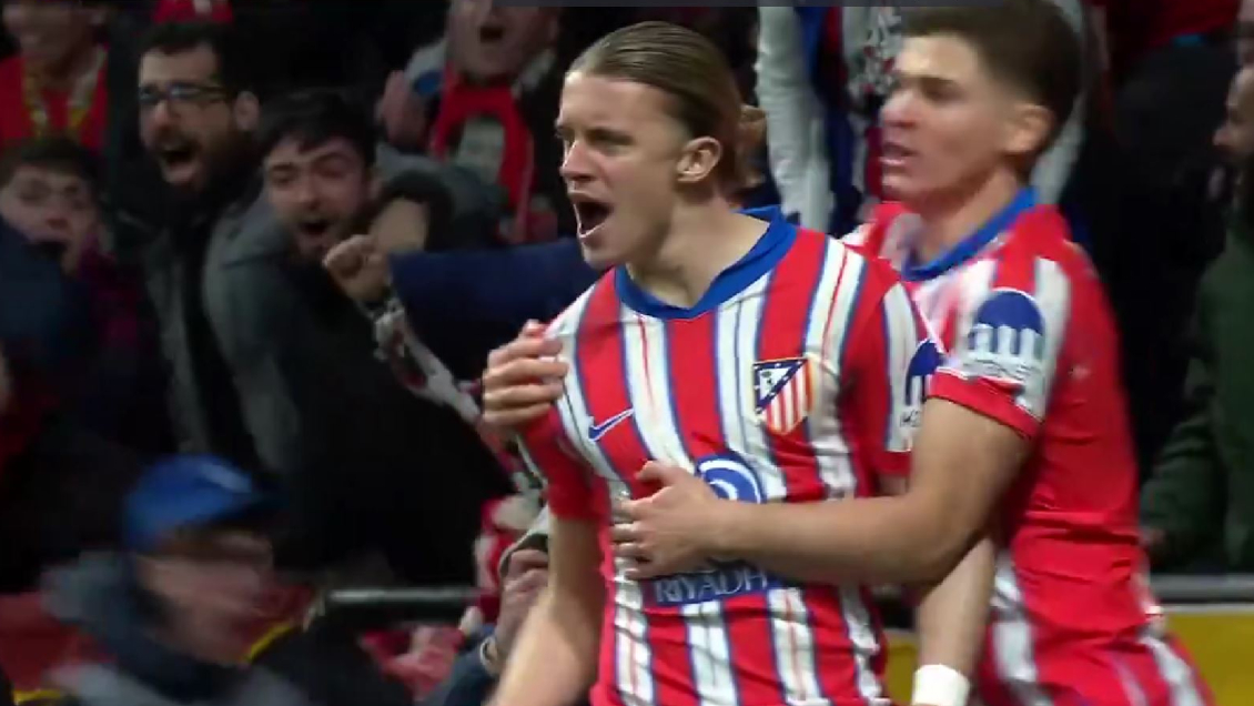 [VIDEO] Gallagher anotó al minuto para Atlético y metió presión a Real ...