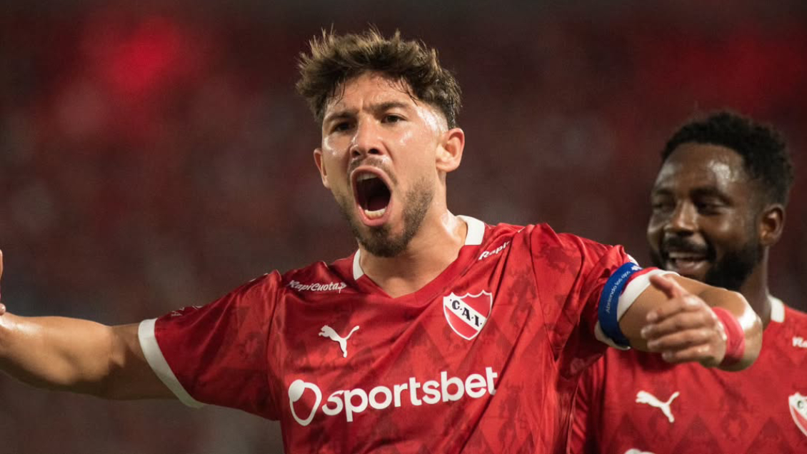 Felipe Loyola se lució con un doblete en la victoria de Independiente ...