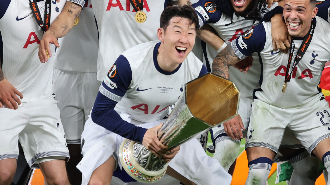Son Heung-min alcanzó su primer título de clubes con la Europa League ...