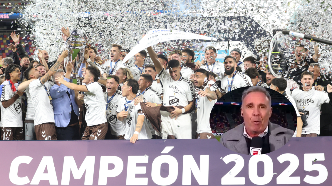 [VIDEO] Marcelo Espina se emocionó con el título de Platense - Cooperativa.cl