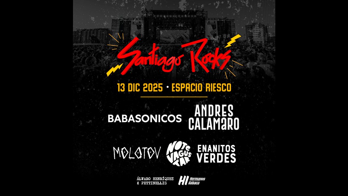 Babasónicos, Molotov y No Te Va a Gustar se suman a Santiago Rock 2025 ...
