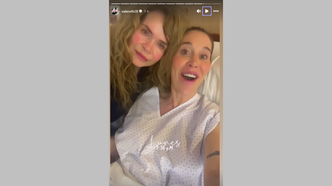 Valentina Roth celebró el nacimiento de Martina, su segunda hija ...