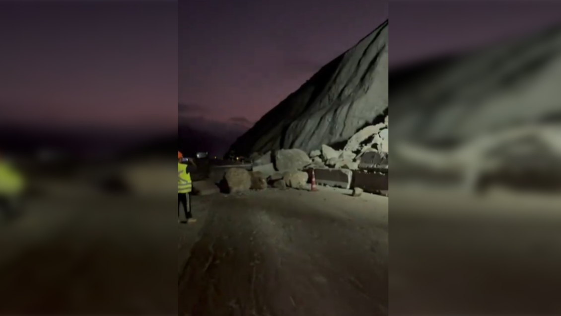 Derrumbe cortó tránsito en Ruta 5 Norte: Afectada la cuesta camino a ...