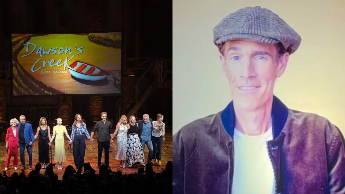 James Van Der Beek, con cáncer colorrectal, participó a distancia en ...