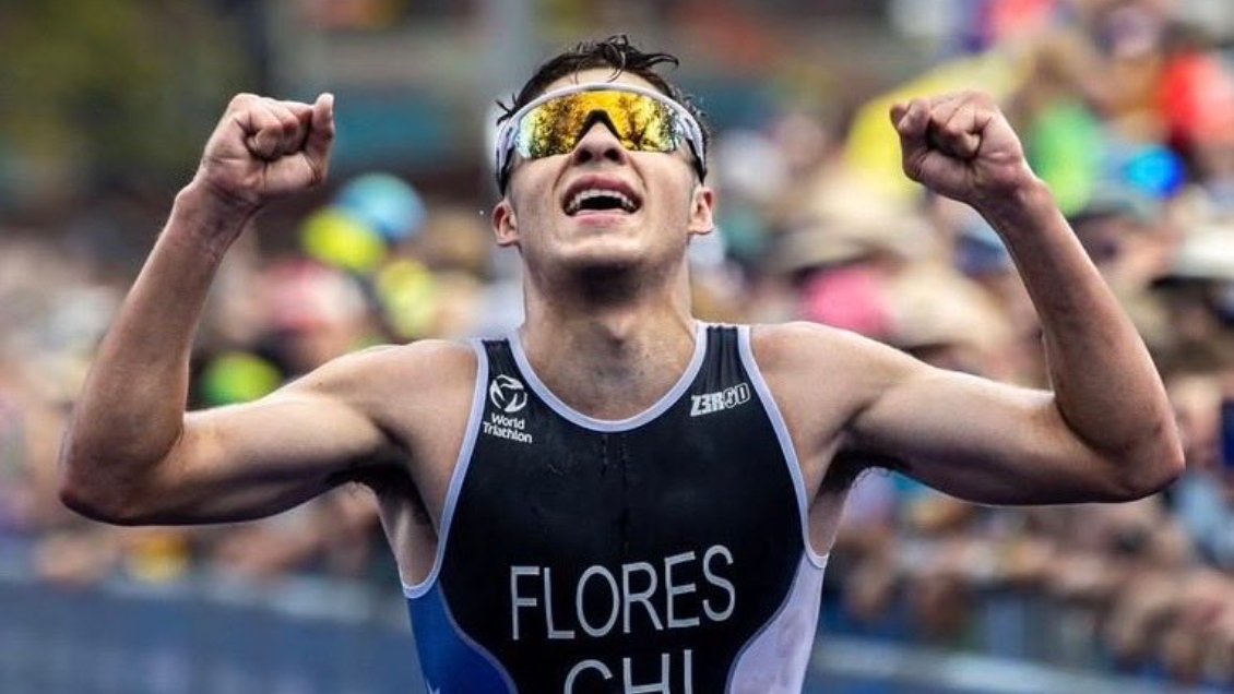 Chileno Ignacio Flores se lució en el Mundial de Triatlón junior y se ...