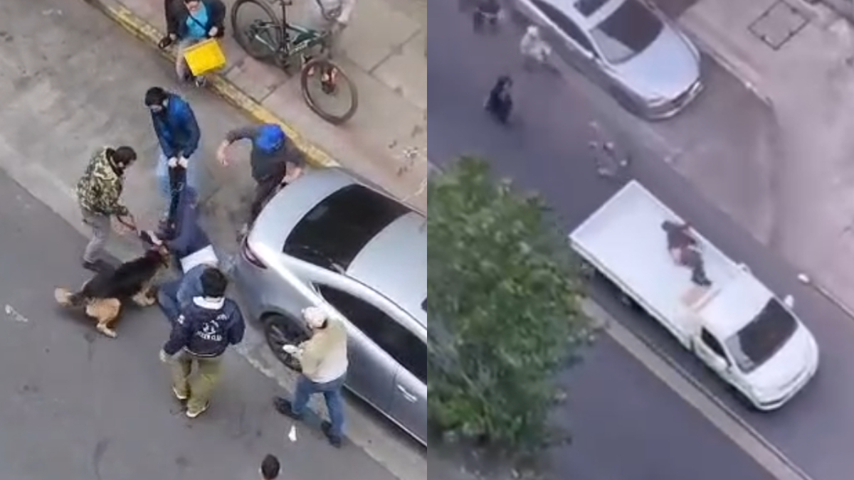 [Video] De película: Motochorro retenido en Santiago fue rescatado por ...